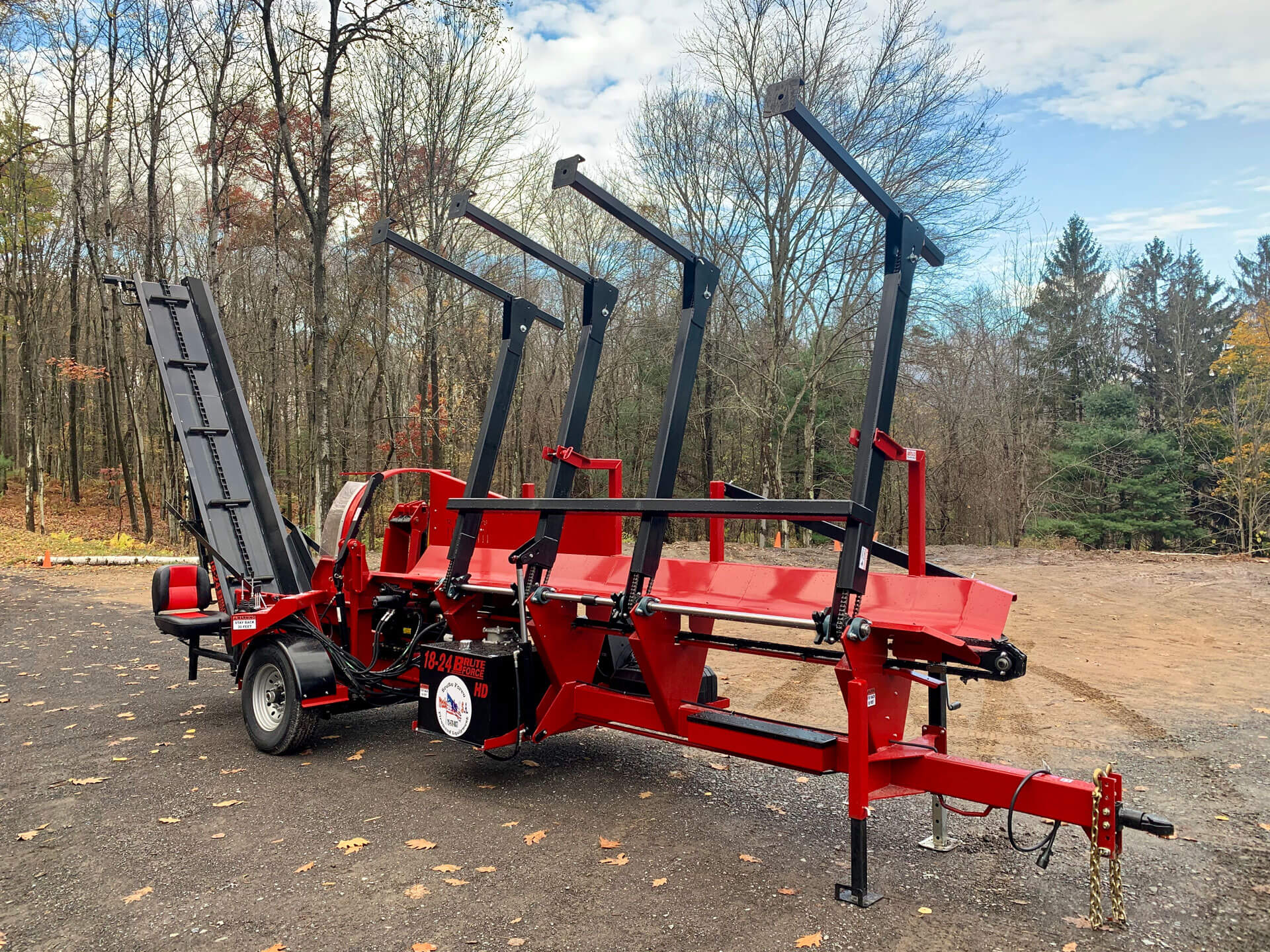 Brute Force Commercial Series 18-24 HD Gas Firewood Processors - Shaver ...